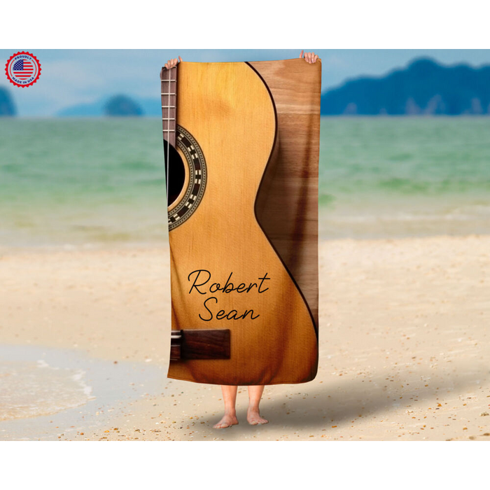 Custom Printed Sublimation Beach Towels 30x60 Full Color | Digiprint USA