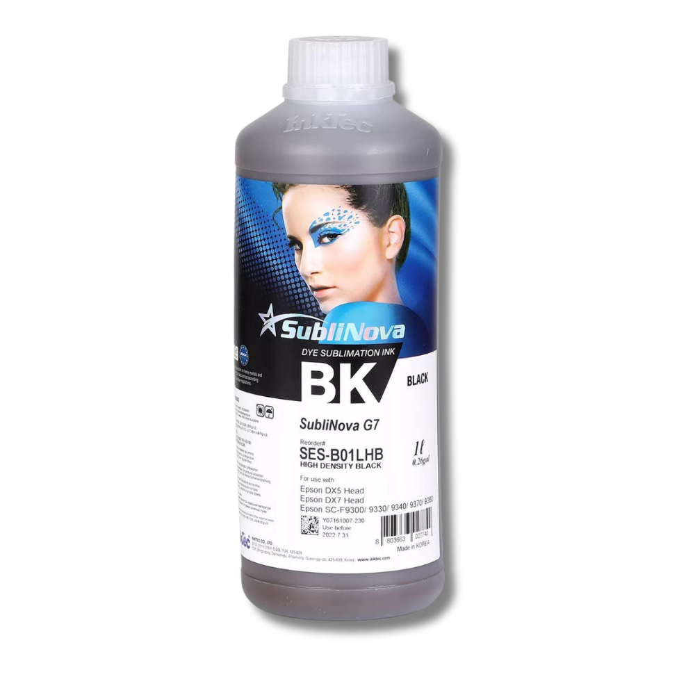 Buy Inktec Inktec Sublinova G7 Ink Sublimation Inks - Black Online at ...
