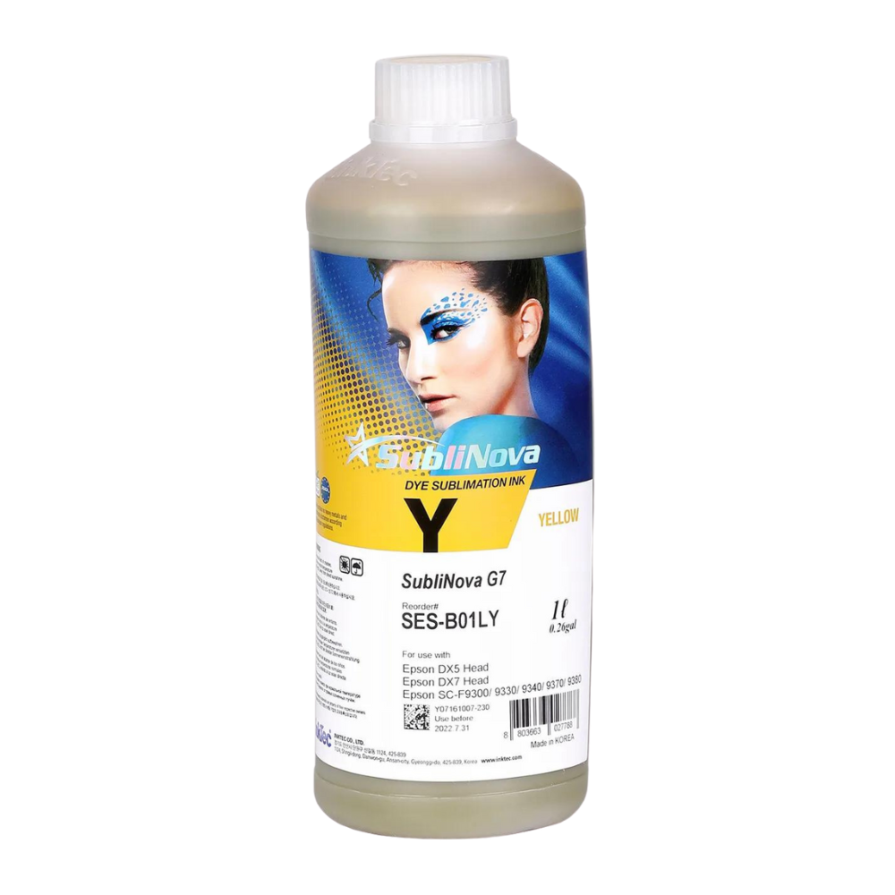 Buy Inktec Inktec Sublinova G7 Ink Sublimation Inks - Yellow Online at ...